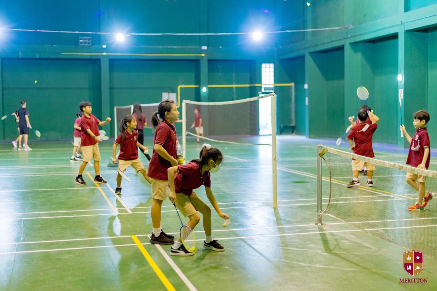 Badminton Practice • Meritton