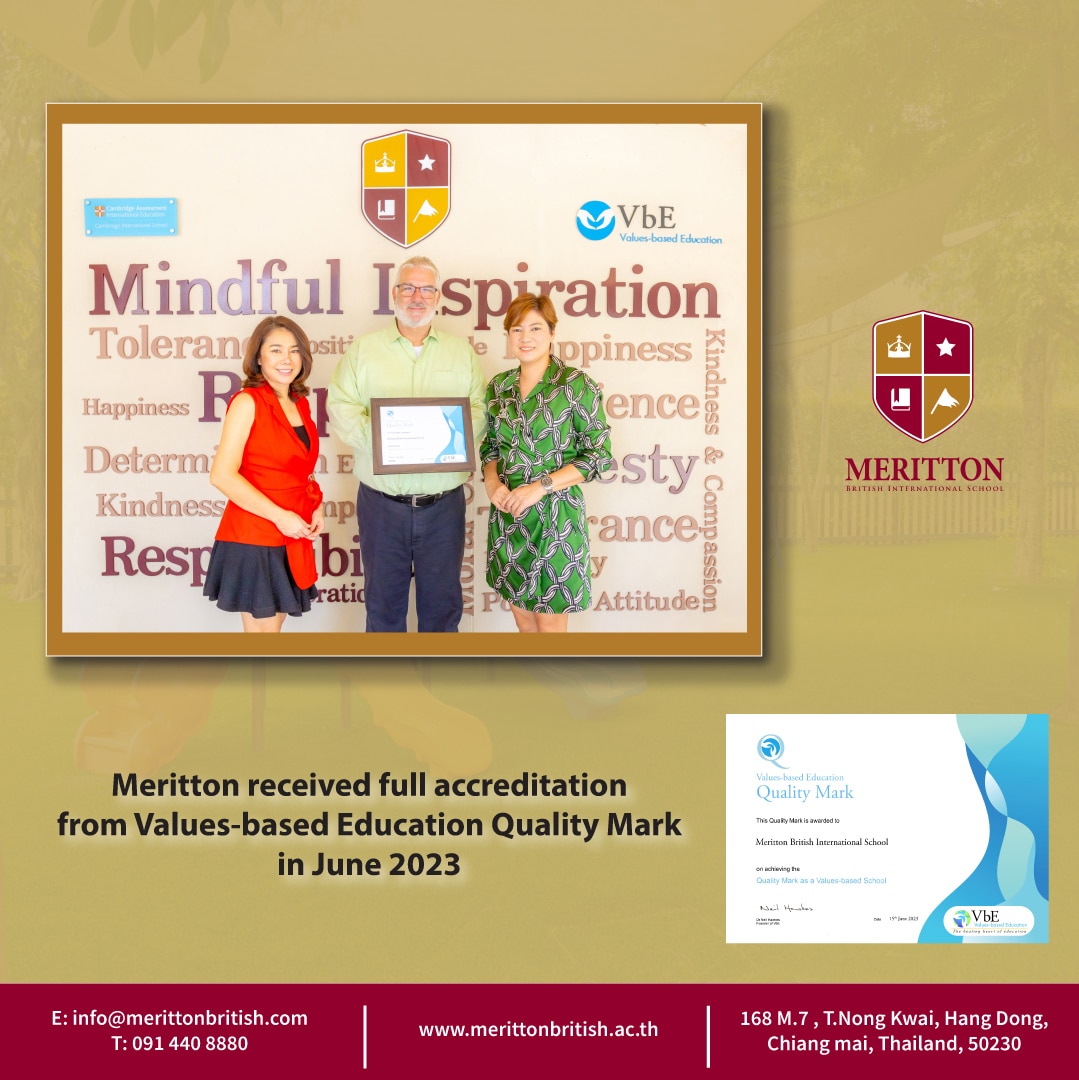 VbE Quality Mark Accreditation • Meritton
